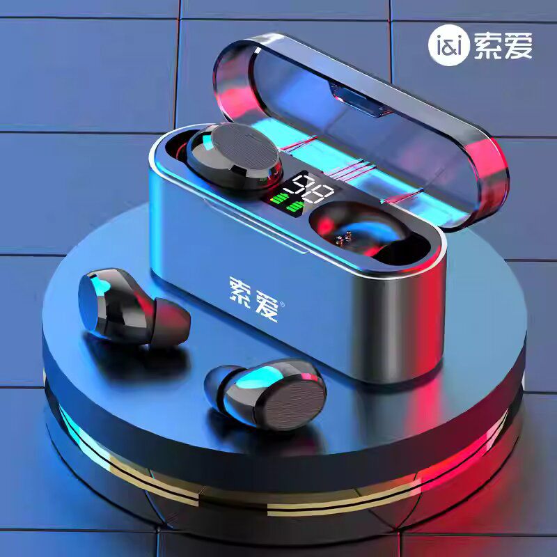 New Pro Earphone Waterproof Incoming Call Answering 2000mAh Charging ...