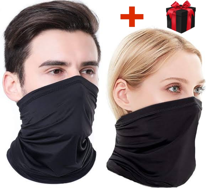 ( surprising gift ) Winter Face Mask For Men Bike | Fleece Neck Mask ...