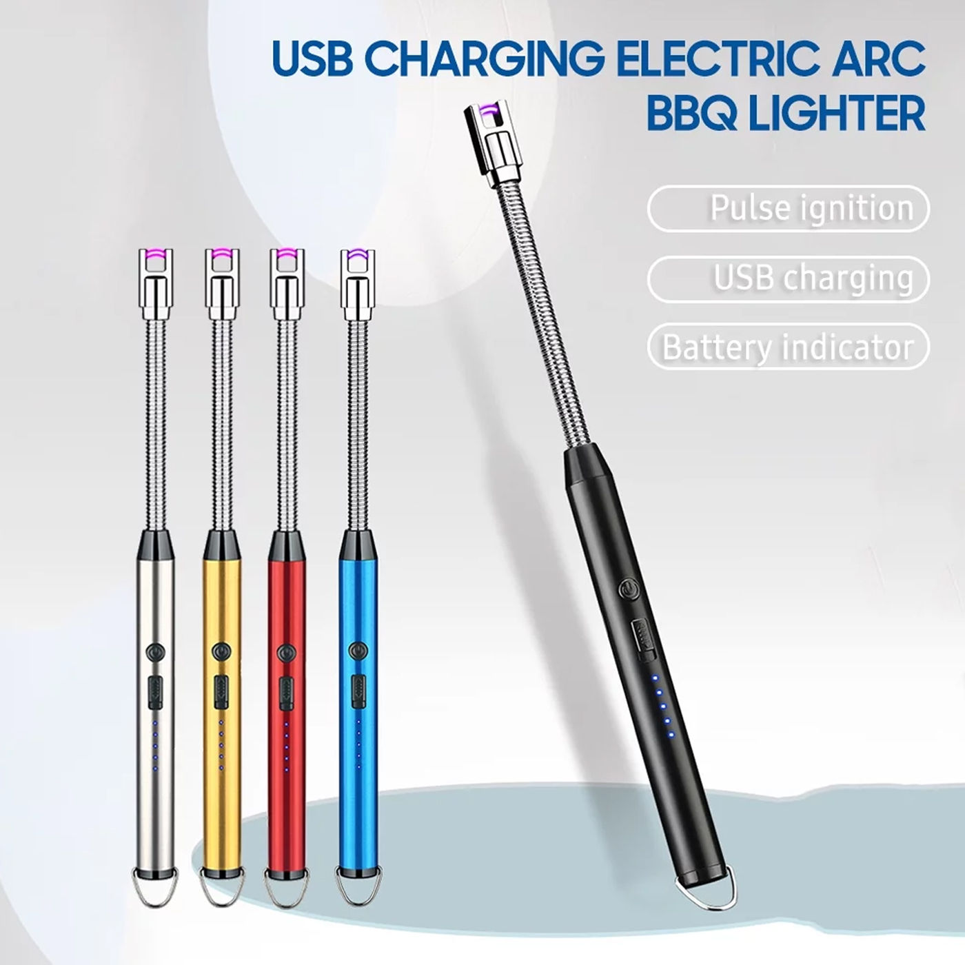 Arc Plasma Windproof Flameless BBQ Igniter HAVOU USB Rechargeable Arc ...