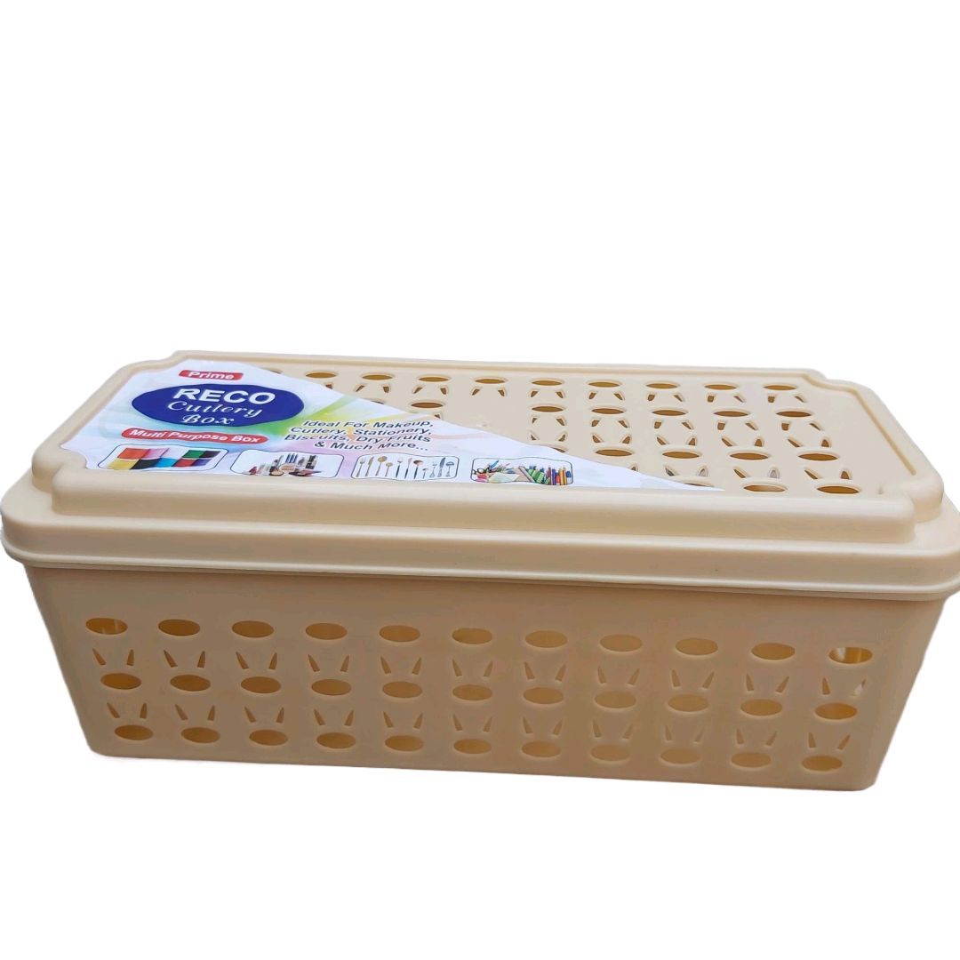 Cutlery Storage Box - Multi-Purpose Adjustable Drawer Organizer for ...