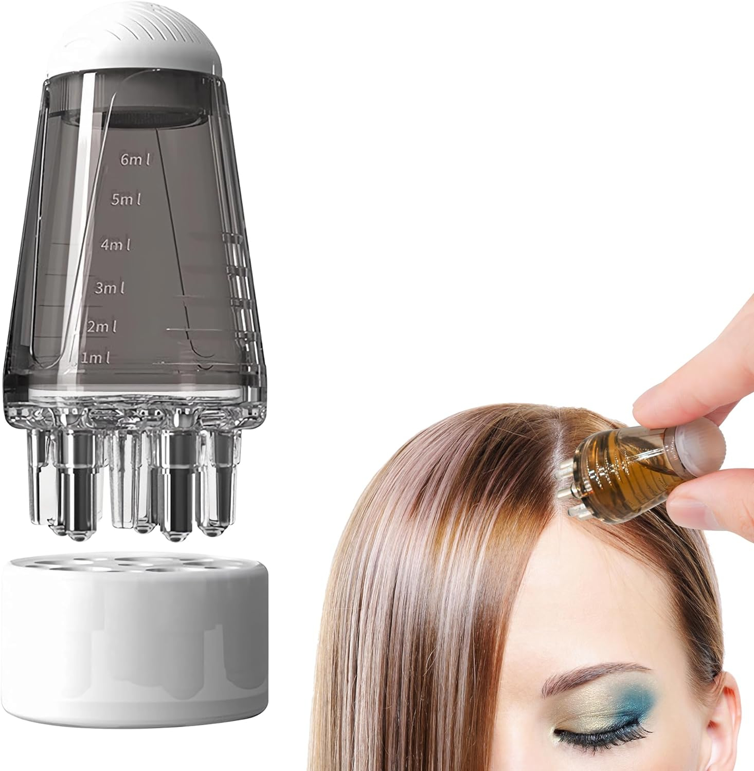 Scalp Massager & Hair Oil Applicator for Hair Growth Treatment,Scalp ...