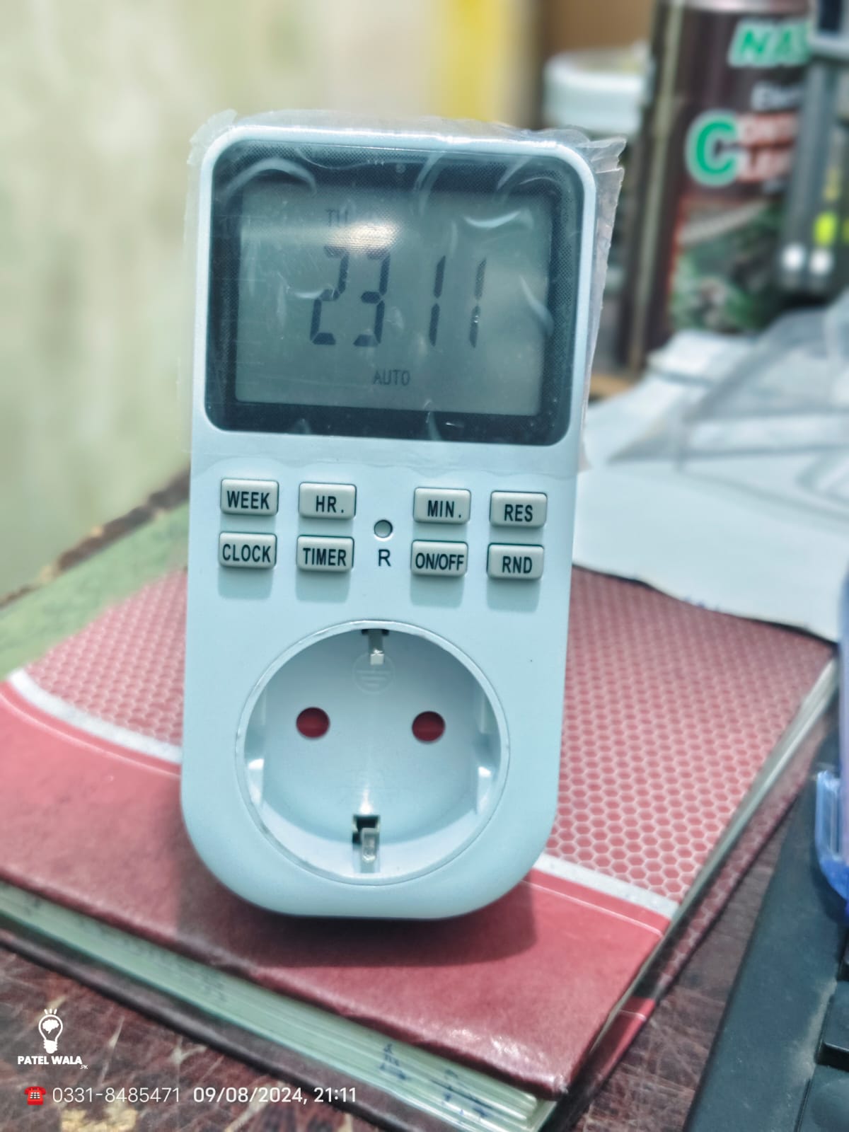 Timer Socket Big Screen Programmable Digital Plug Timer Time Switch 12 24 Hours Digital Timer Al