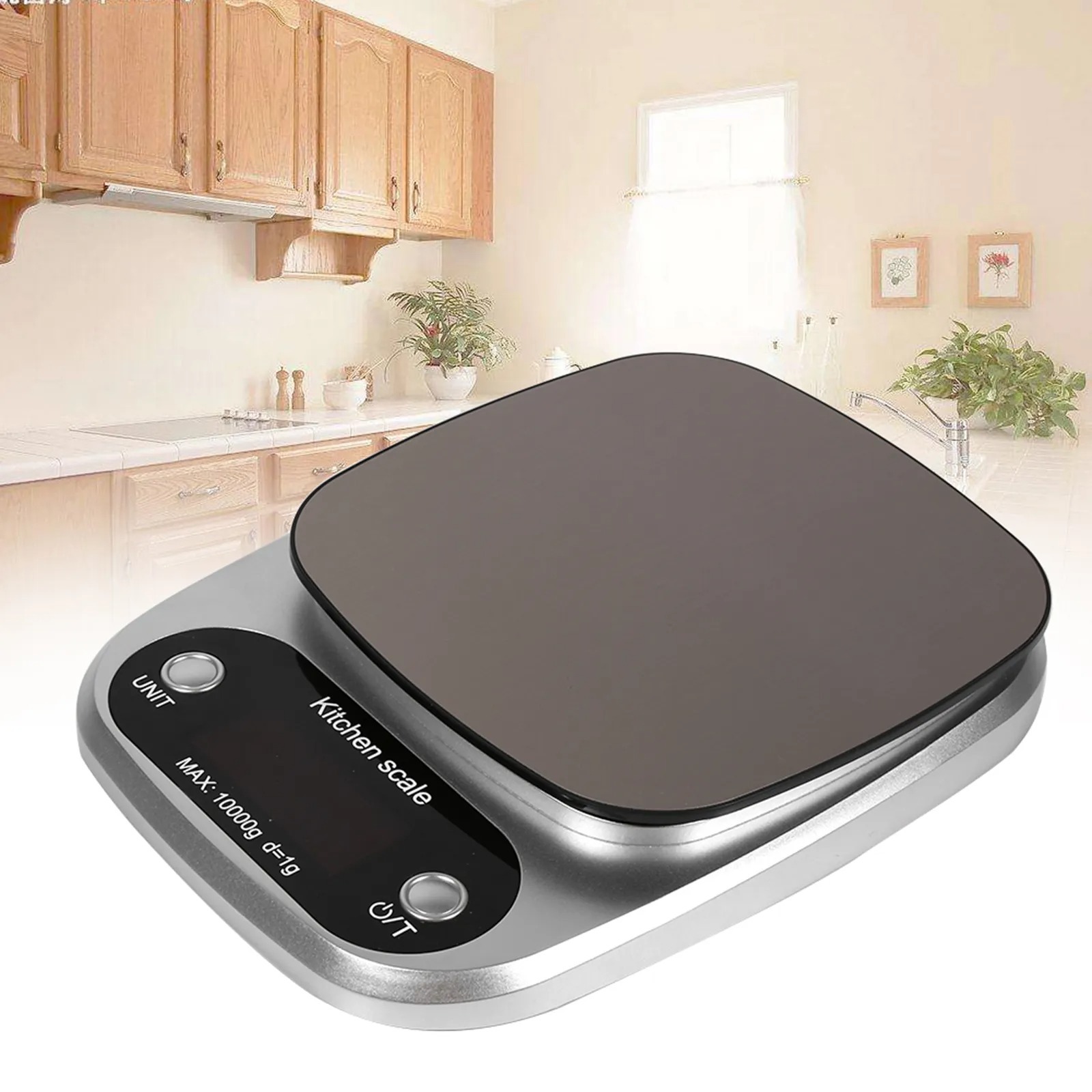 10Kg 1g Digital Scale LCD Electronic Kitchen Scale Weight Baking Scale ...