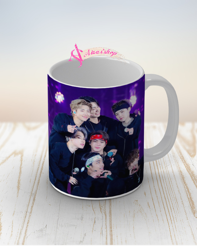 BTS All members cute printed Bangtan boys Bts mug best gift for your ...