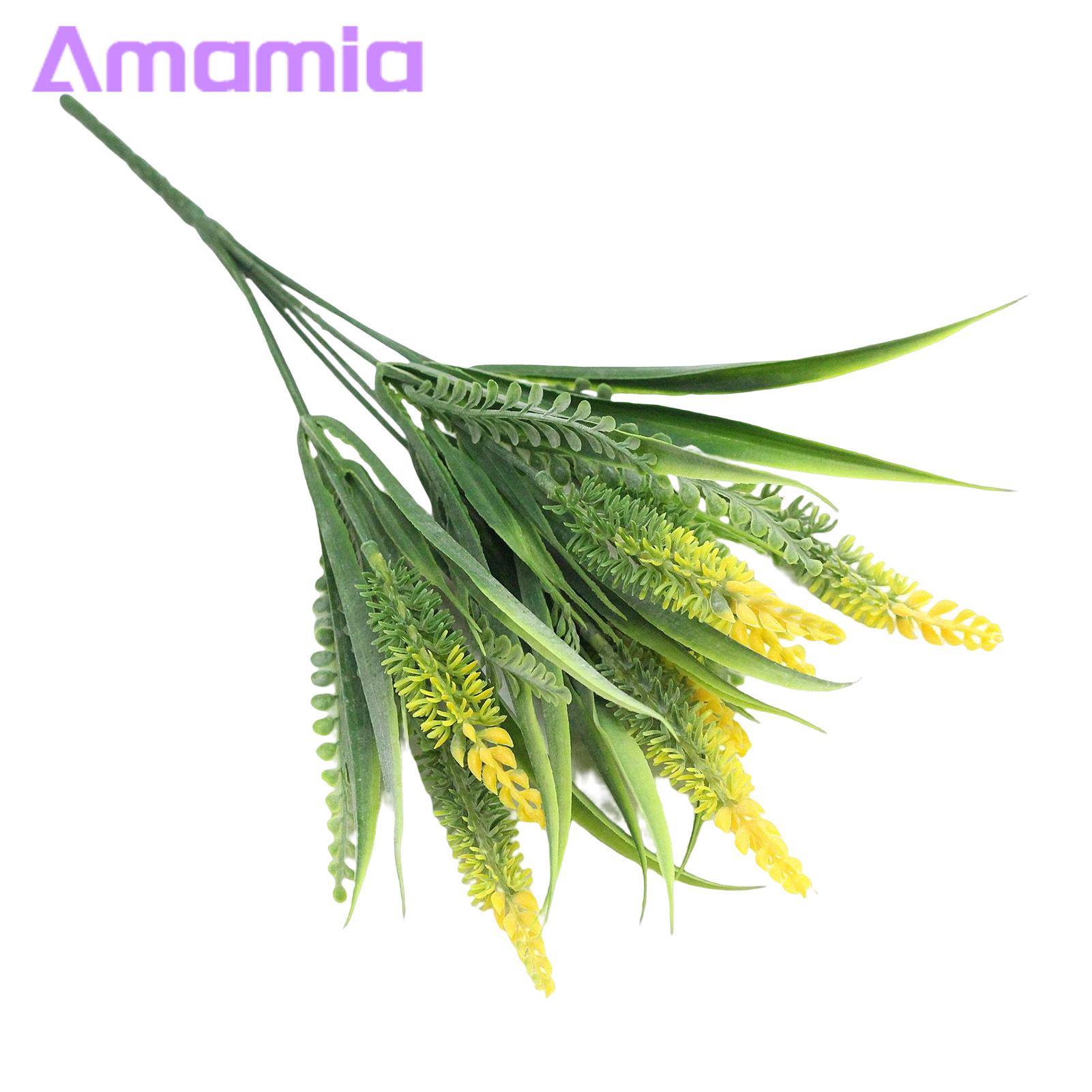 Amamia Faux Plant Fresh-keeping Desktop Plastic Shrubs Stem | Daraz.pk