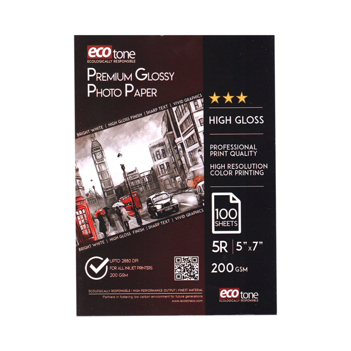 Ecotone Photo Quality Inkjet Paper A4 Size 108 GSM | Daraz.pk