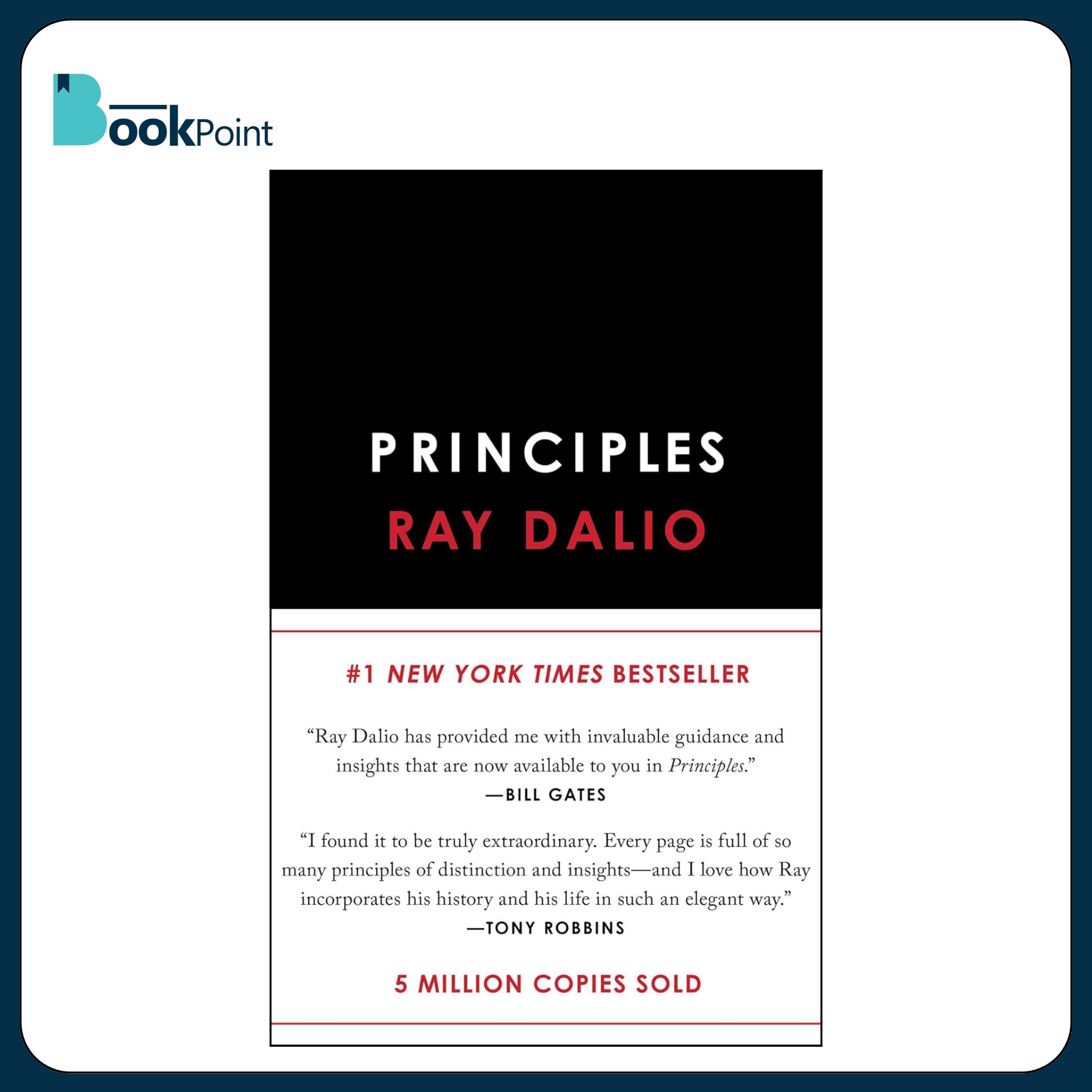 Principles Life and Work Book by Ray Dalio | Daraz.pk