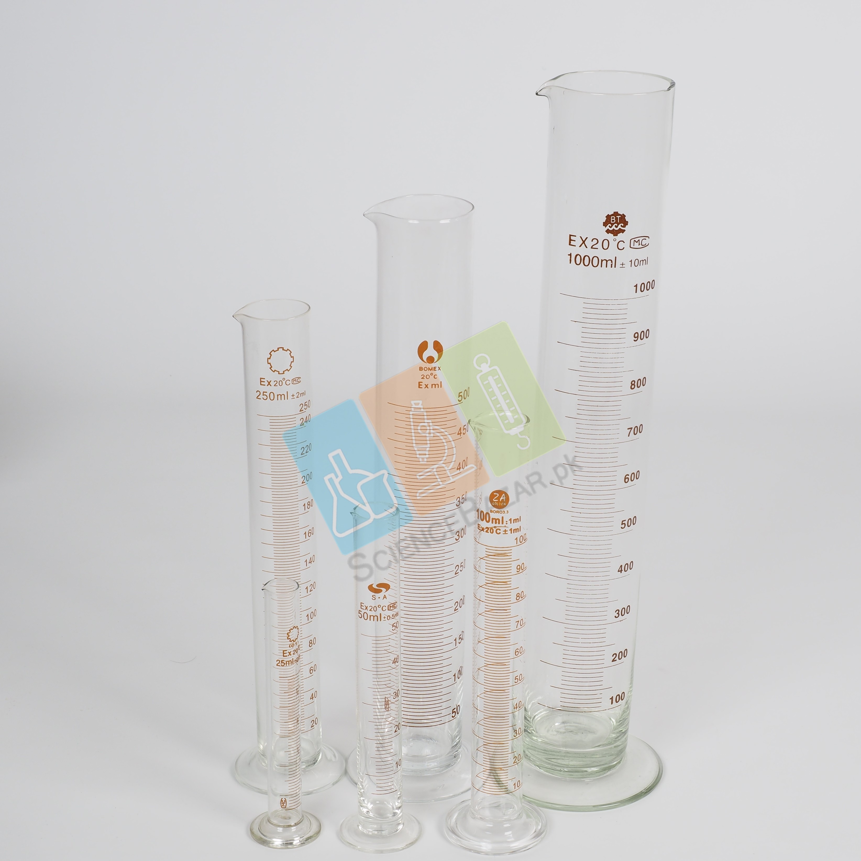 Graduated Cylinder /Measuring Cylinder Laboratory Equipment | Daraz.pk