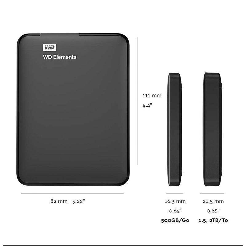 USB 3.0 Portable External Hard Drive 2TB 1.5TB 1TB 1000GB 750GB 640GB ...
