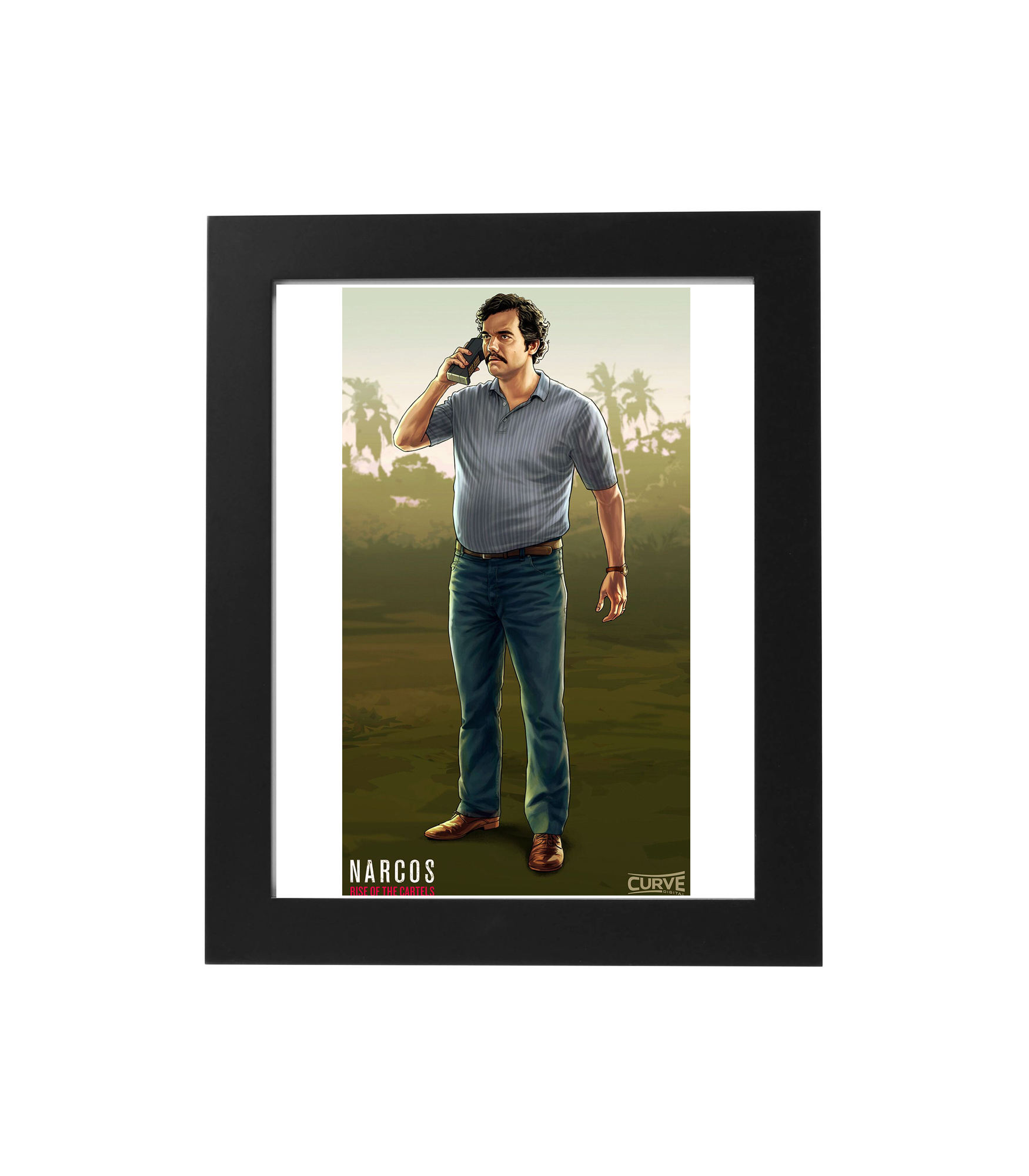 Pablo Escobar Narcos Mexico TV Show Posters Vinyl Paper Quotes Vintage ...