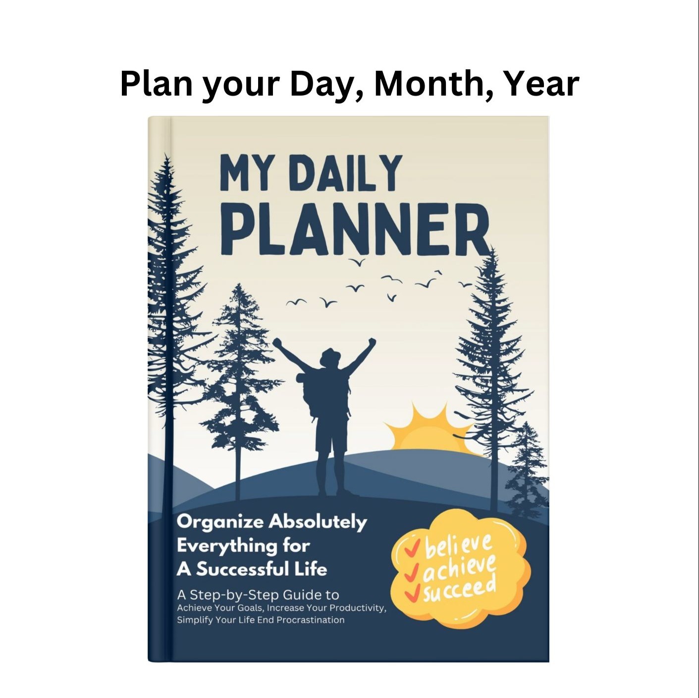 Plan your Day with Daily Planner Complete Planner for Daily Tasks to ...