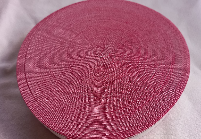 1.25 inch x 30 yards, Pink Elastic band / Elastic Roll for Sewing ...