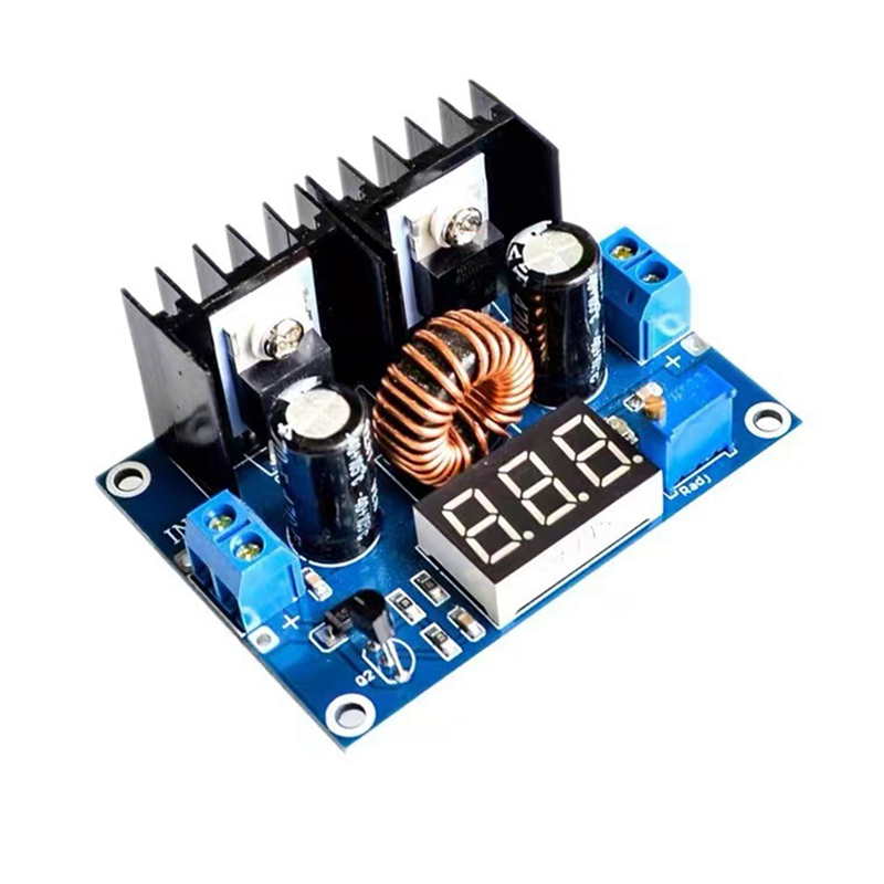 LED Voltmeter PWM Adjustable 4-38V to 1.25-36V Step-Down Board Module ...