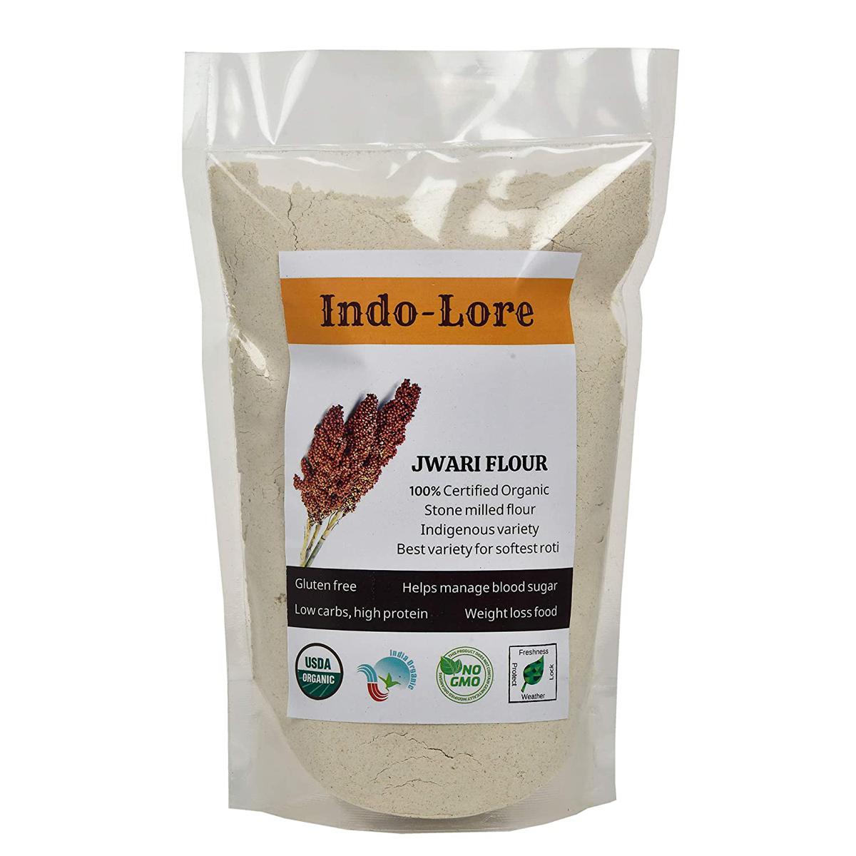 Organic Stone-Ground Jwari/ Jowar Flour 500 g | Daraz.pk