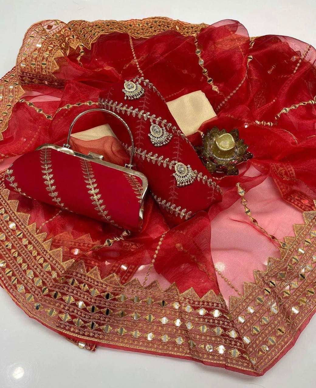 Best Fancy ladies dress - Chiffon fully embroidered shirt with neckline ...