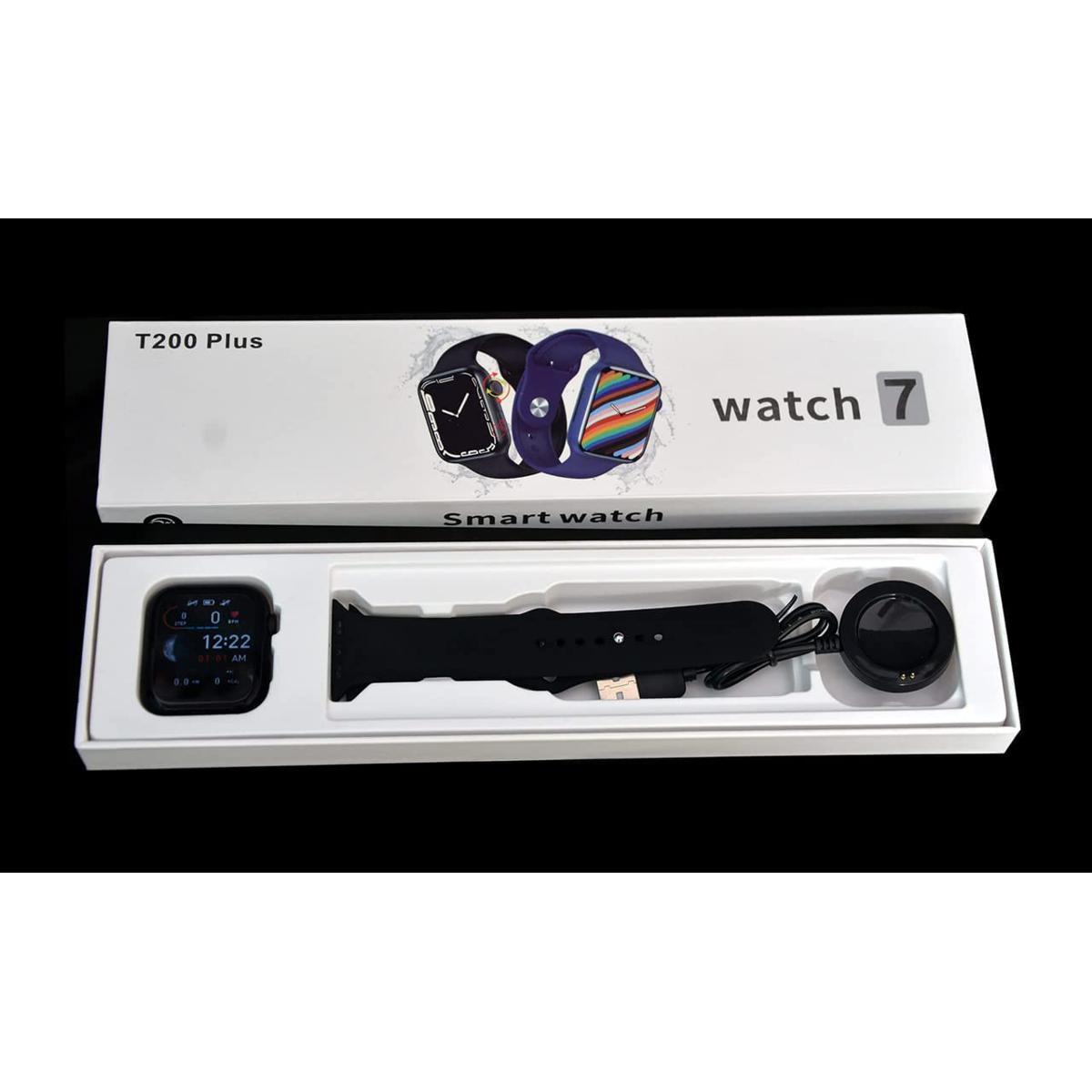 T200 Plus 1.75inch Bluetooth Call Smart Watch Men Women Heart Rate ...