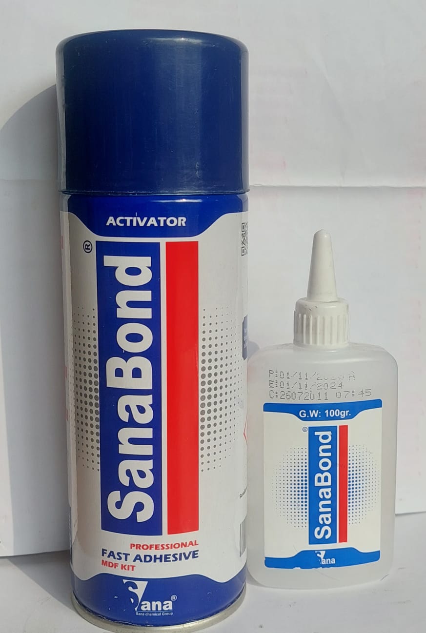 SANA BOND MDF KIT PROFESSIONAL FAST ADHESIVE SPRAY ELFY High Quality ...