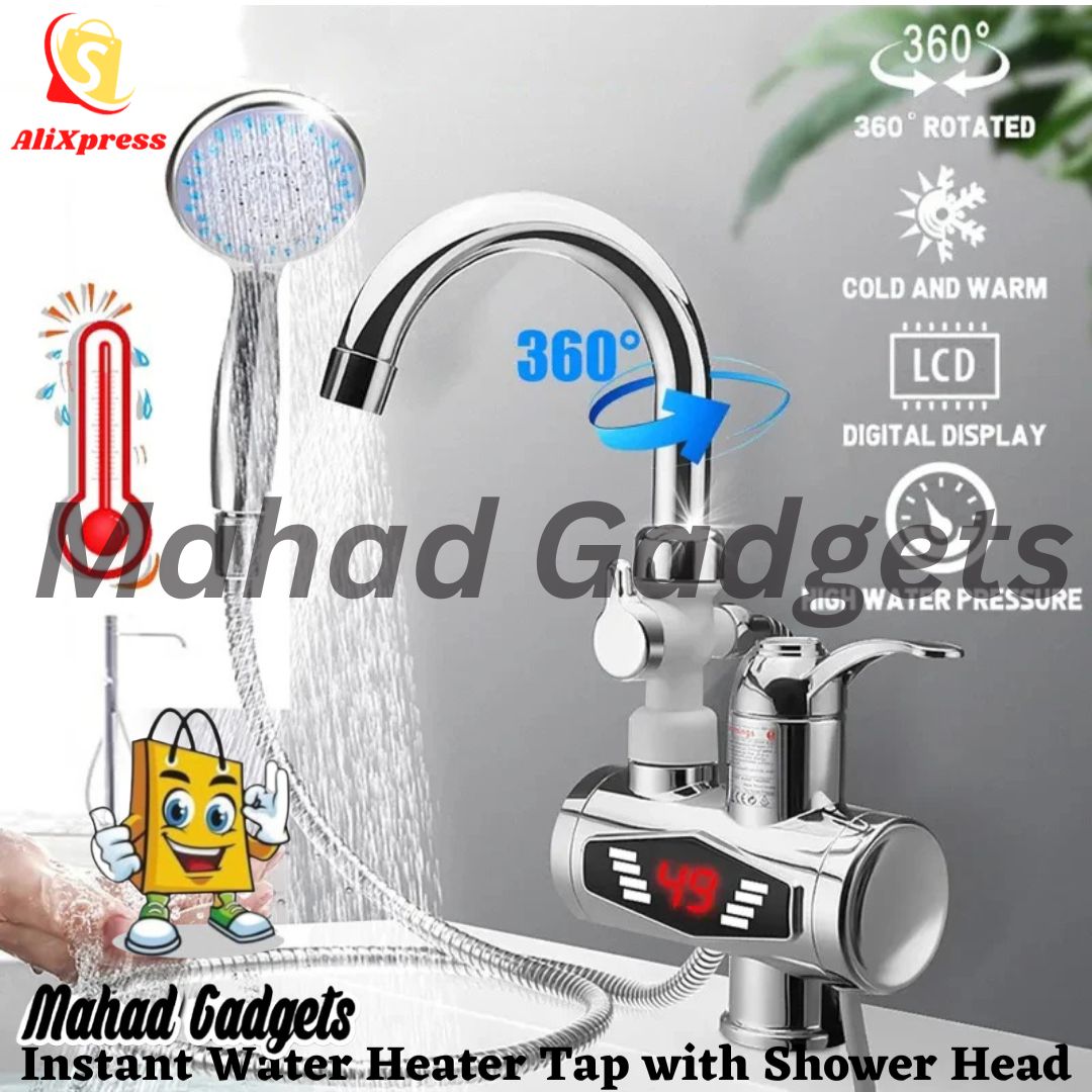 Hot Water Tap Instant Heating Electric Water Heater Faucet, instant ...