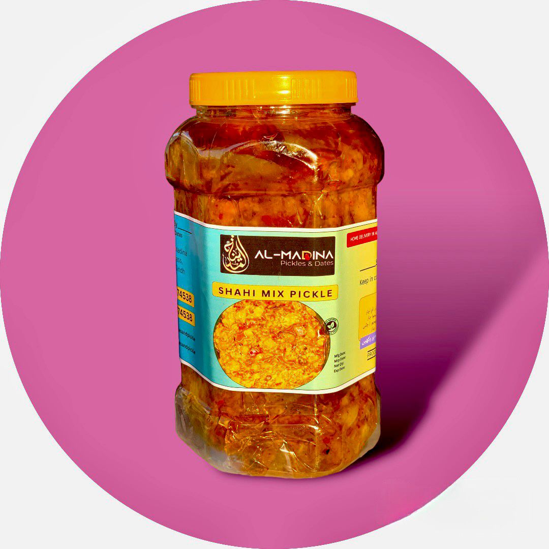 MIX CRUSHED SHAHI PICKLE 1 KG BY AL MADINA PICKLES AND DATES | Daraz.pk