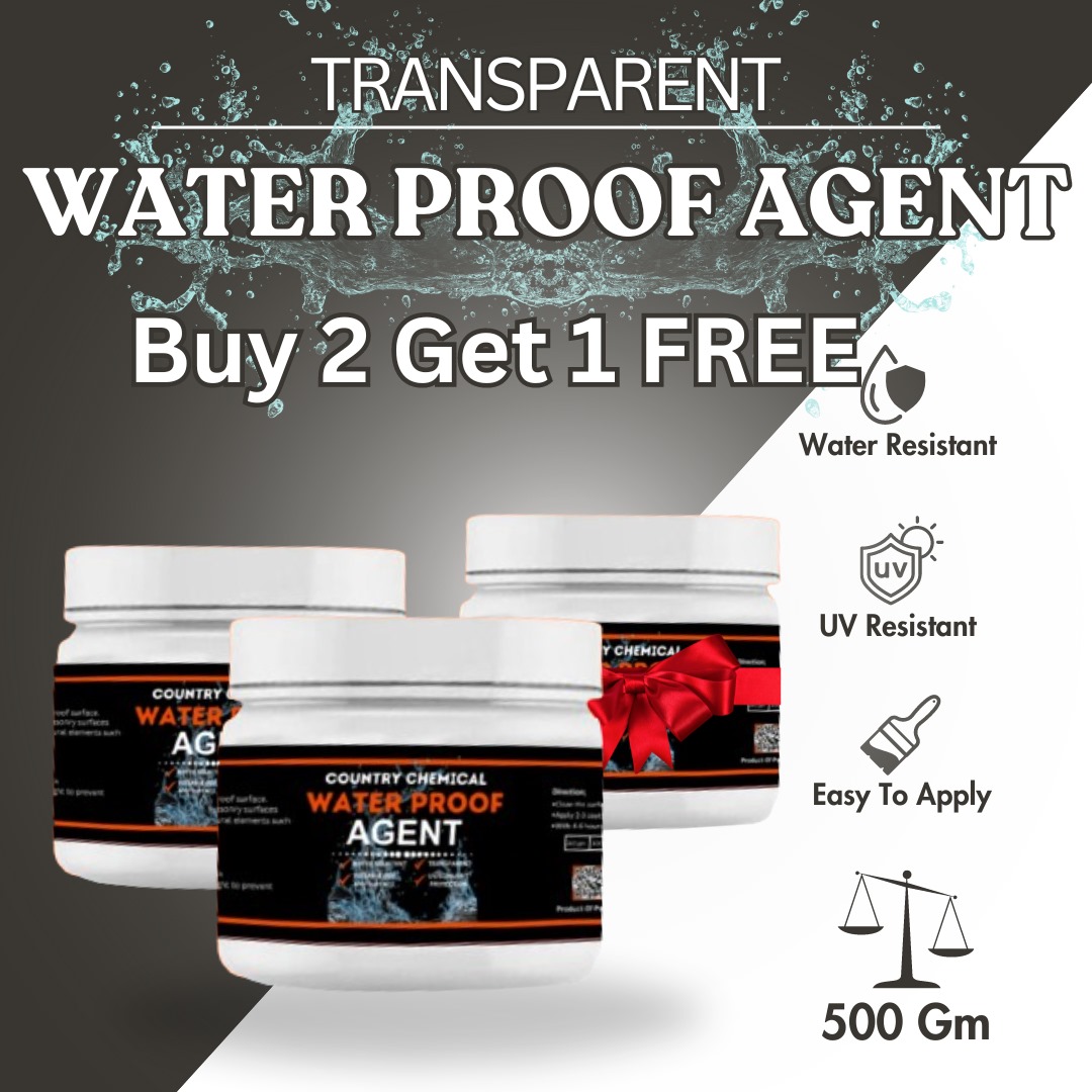 Buy 2 Get 1 Country Chemical Waterproof Agent (Waterproof Leak Agent ...