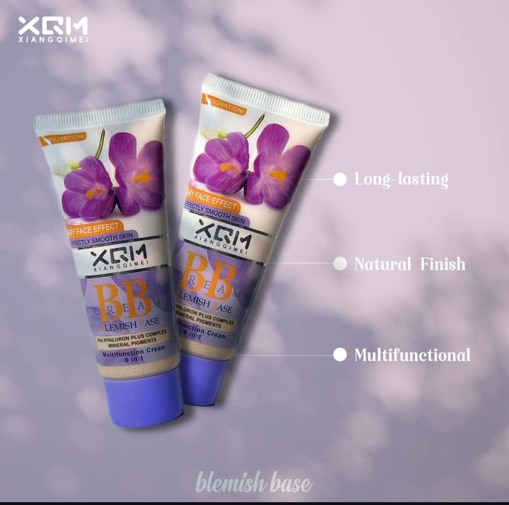 XQM BB Blemish Base Multi-function 6 in 1 Lavender Cream 65ml | Daraz.pk