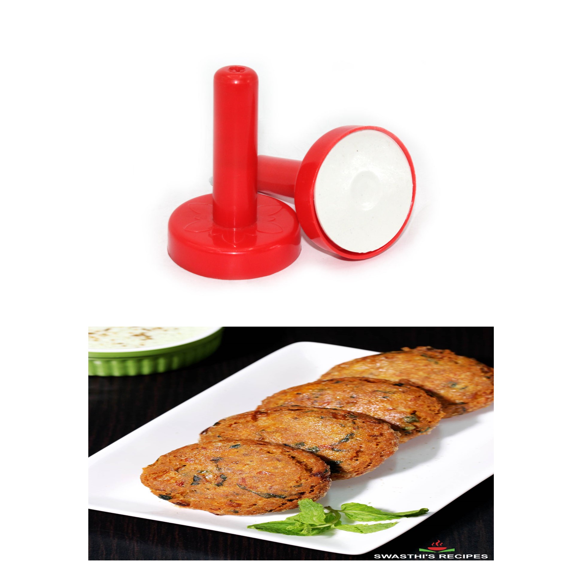 Shami Kabab Maker Kabab Sancha High Quality Round Shape Plastic Shami ...