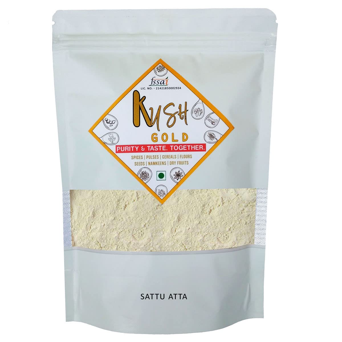 Sattu Powder / Roasted Chickpea Flour / Chana Satua / Sattu Atta (500g ...