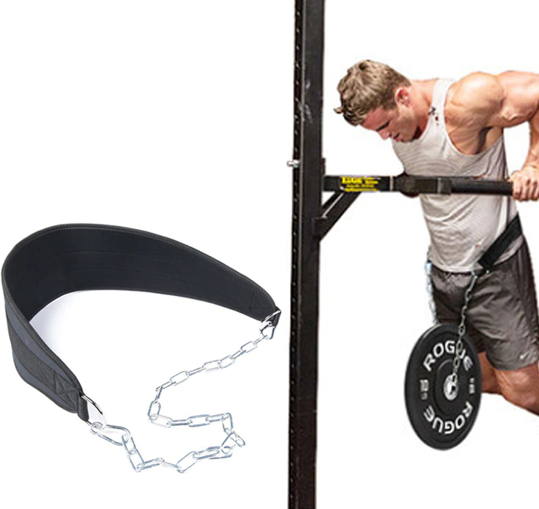 Heavy Duty Strap Pull Ups Support Strap Gym Body Waist Strength ...