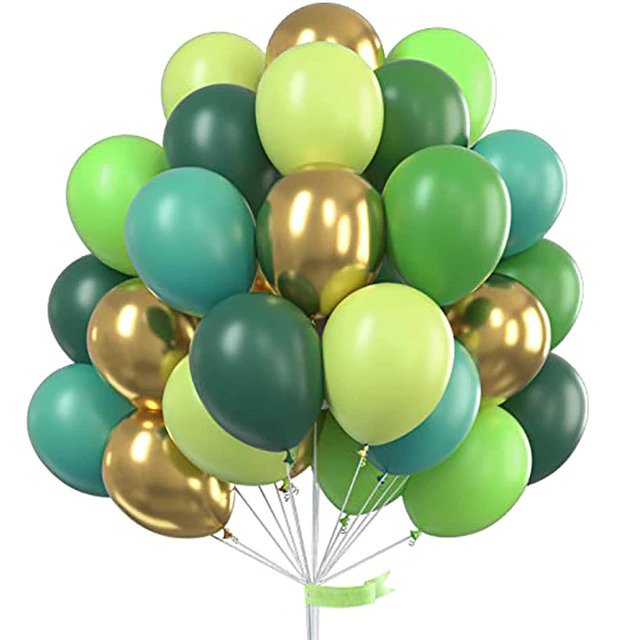 50 Pieces Latex Balloons - 12 Inch Balloons for Birthday Decoration ...