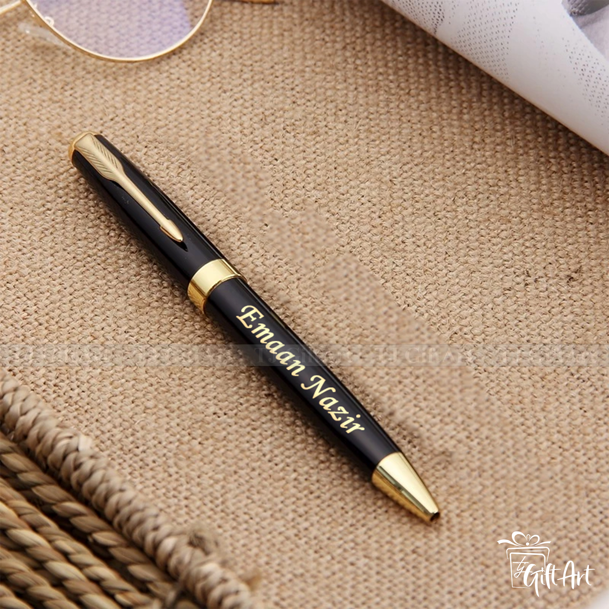 Customized Name Metalic Luxury Ball Point Pen - Premium Luxury Metalic ...