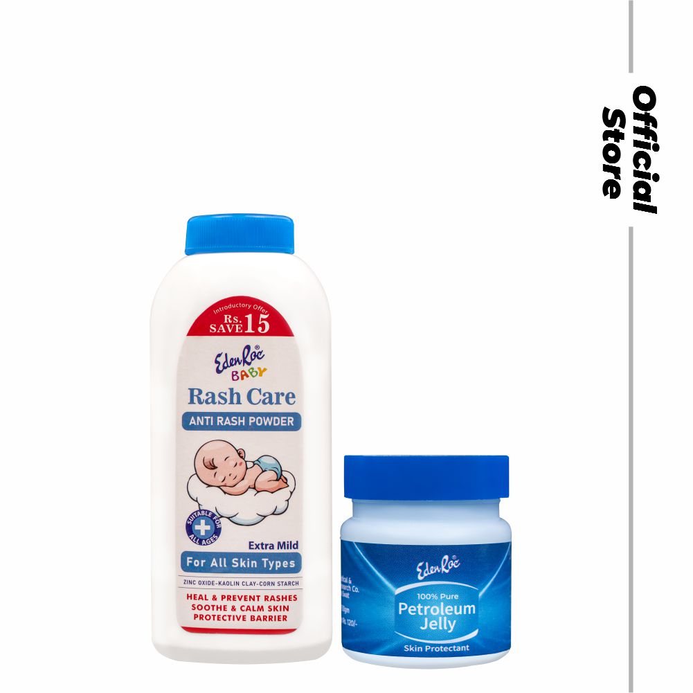 Save Rs.25 On Eden Roc Skin Revitalization Bundle; Rash Care Powder ...