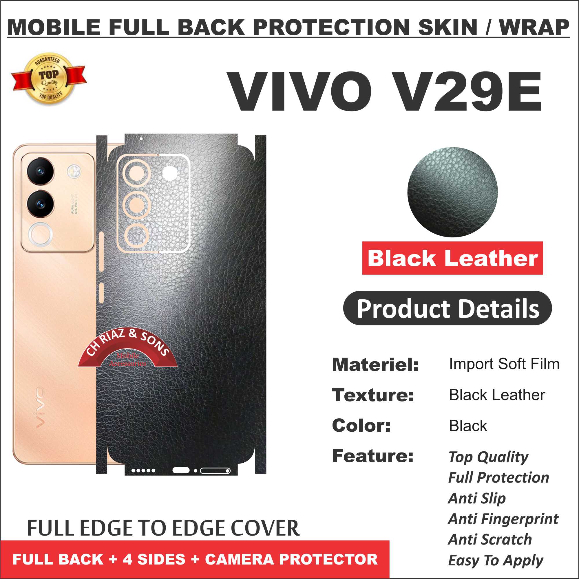 SAMSUNG A06 FULL BACK 360 premium Protection Skin Wrap full cover ...