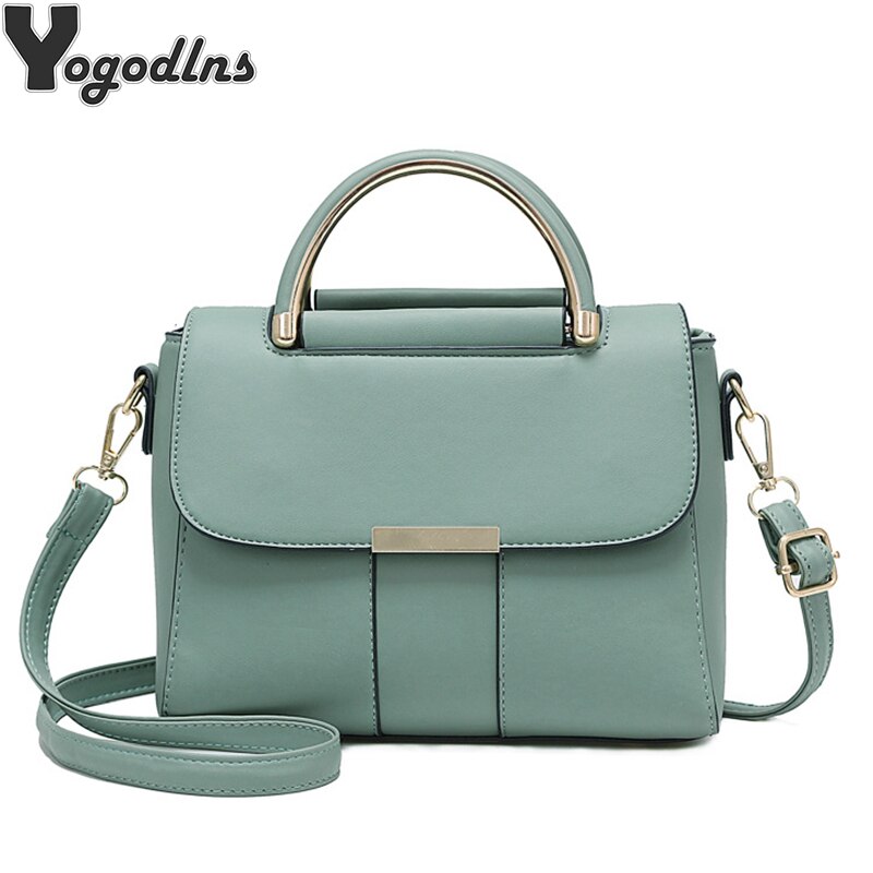 Solid Color Fashion PU Leather Handbags For Women 2022 Summer Luxury ...