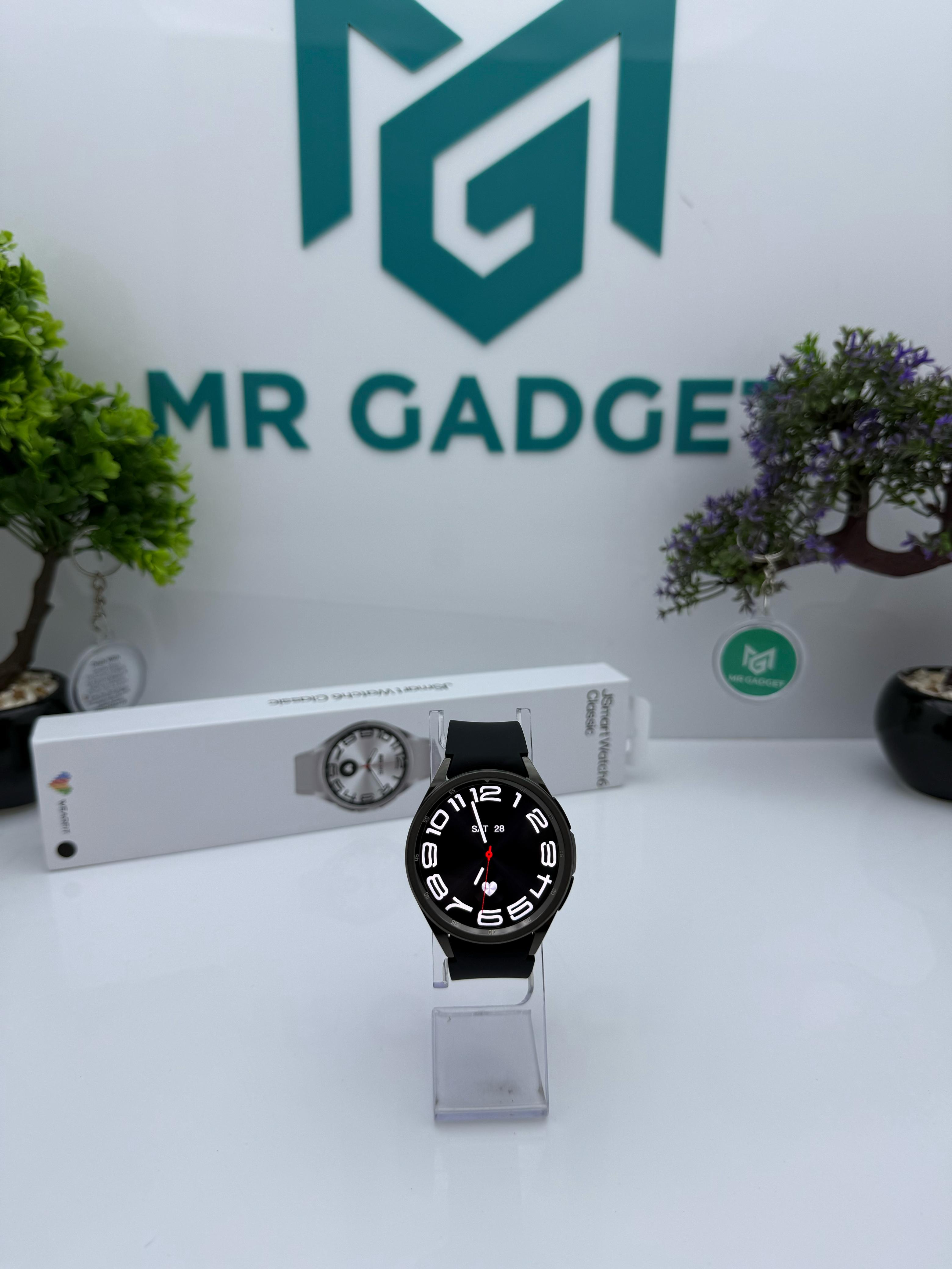 JS Watch 6 Classic Smart Watch | Round Dial Smart Watch | Full Bezel ...