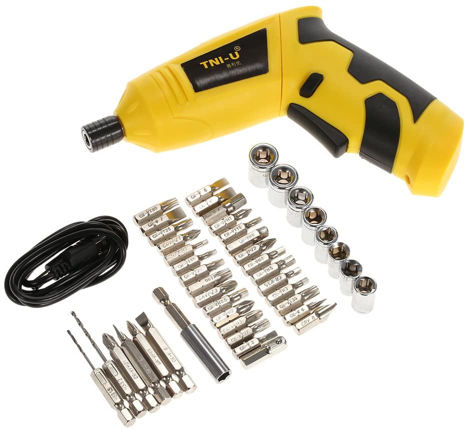 Imported Rechargeable Cordless Electric Screwdriver Set Repair Tool Kit ...