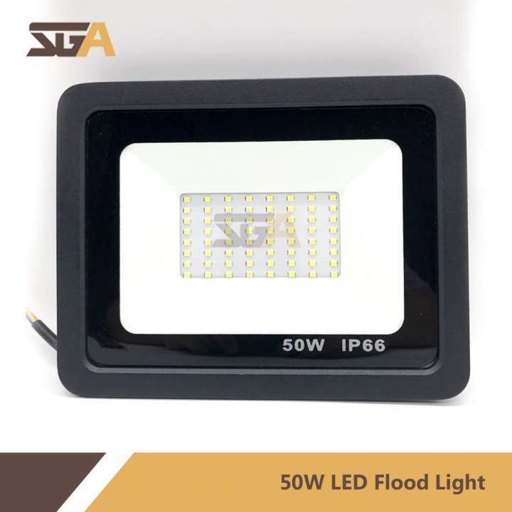 50W LED Flood Light ( Daylight white ) AC 220V LED SMD CHIP IP66 ...