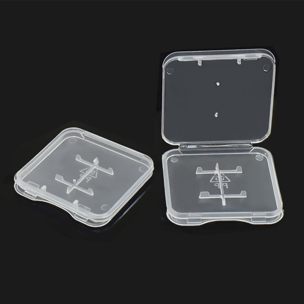 Plastic Organizer Case Clear Card Container Memory Card Case SD Card ...