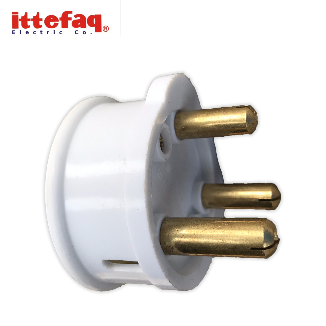 Ittefaq 30A 3 Pin Male Power Plug Top (Shoe) Porcelain Base High ...