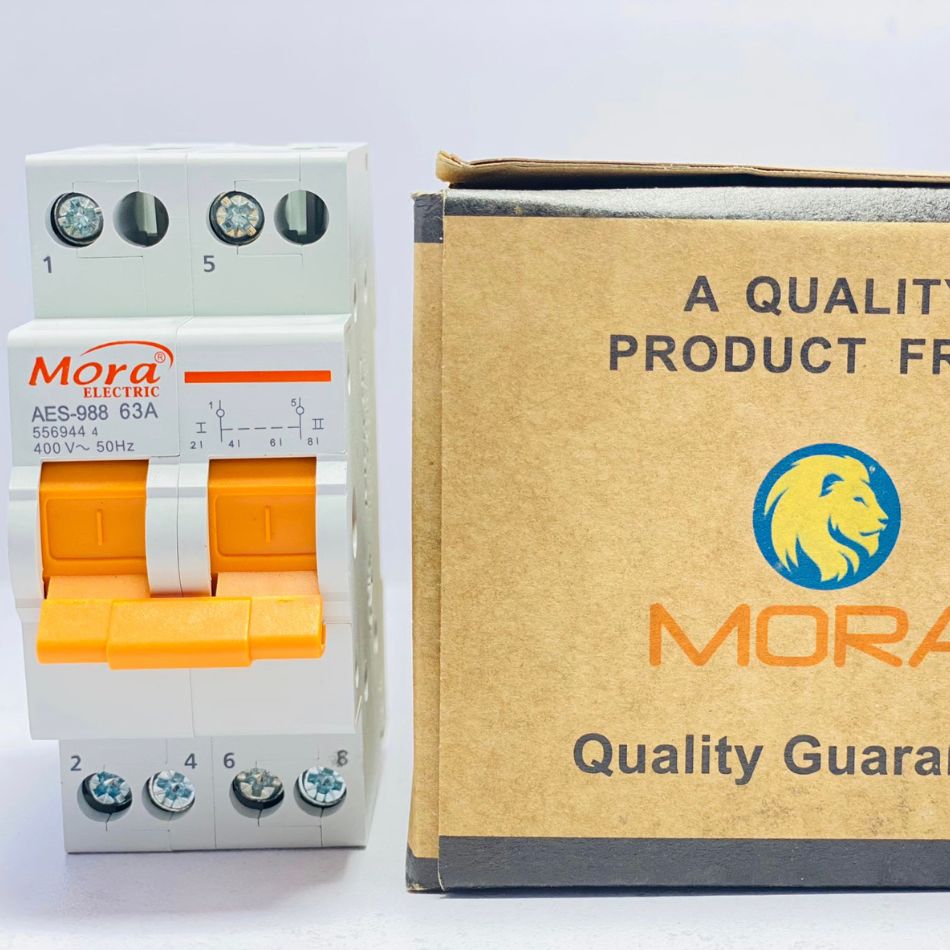 MORA Executive MCB Breaker Type ChangeOver Breaker 2Pole 63A | Solar ...