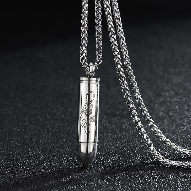 N XL Titanium steel men's necklace trendy men's pendant domineering ...