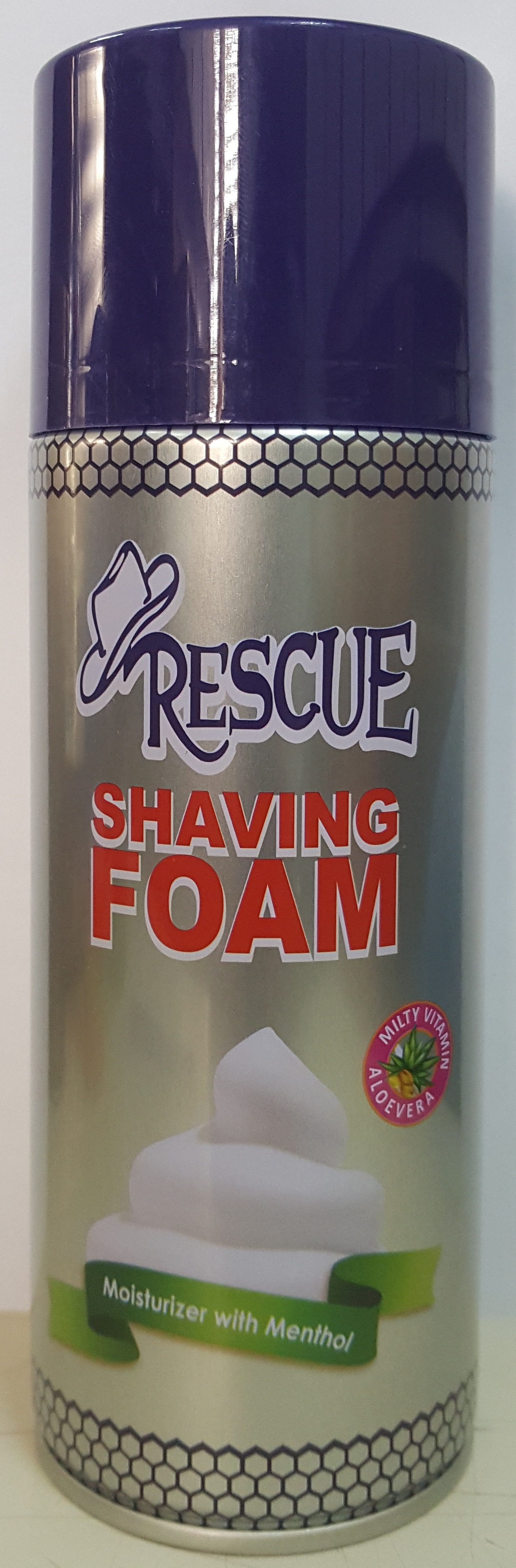 Rescue Shaving Foam Silver Moisturizer with Menthol 400ml | Daraz.pk