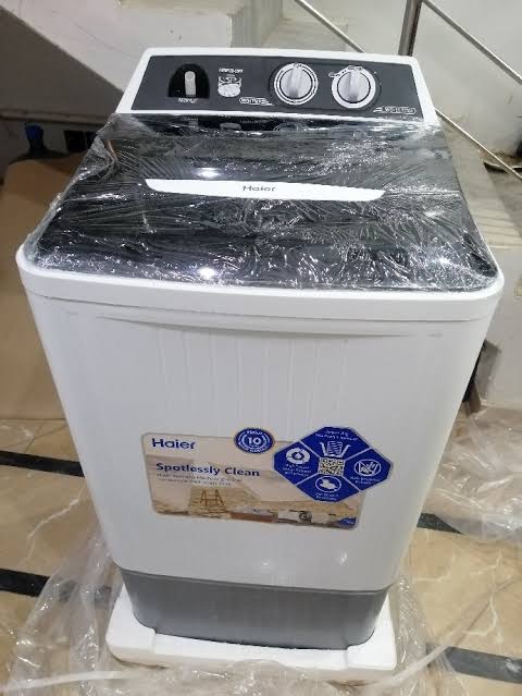 Haier HWM-130-1217 Semi-Automatic Washing Machine 12 KG -with Gear System Technology-(NEW 2024 ...