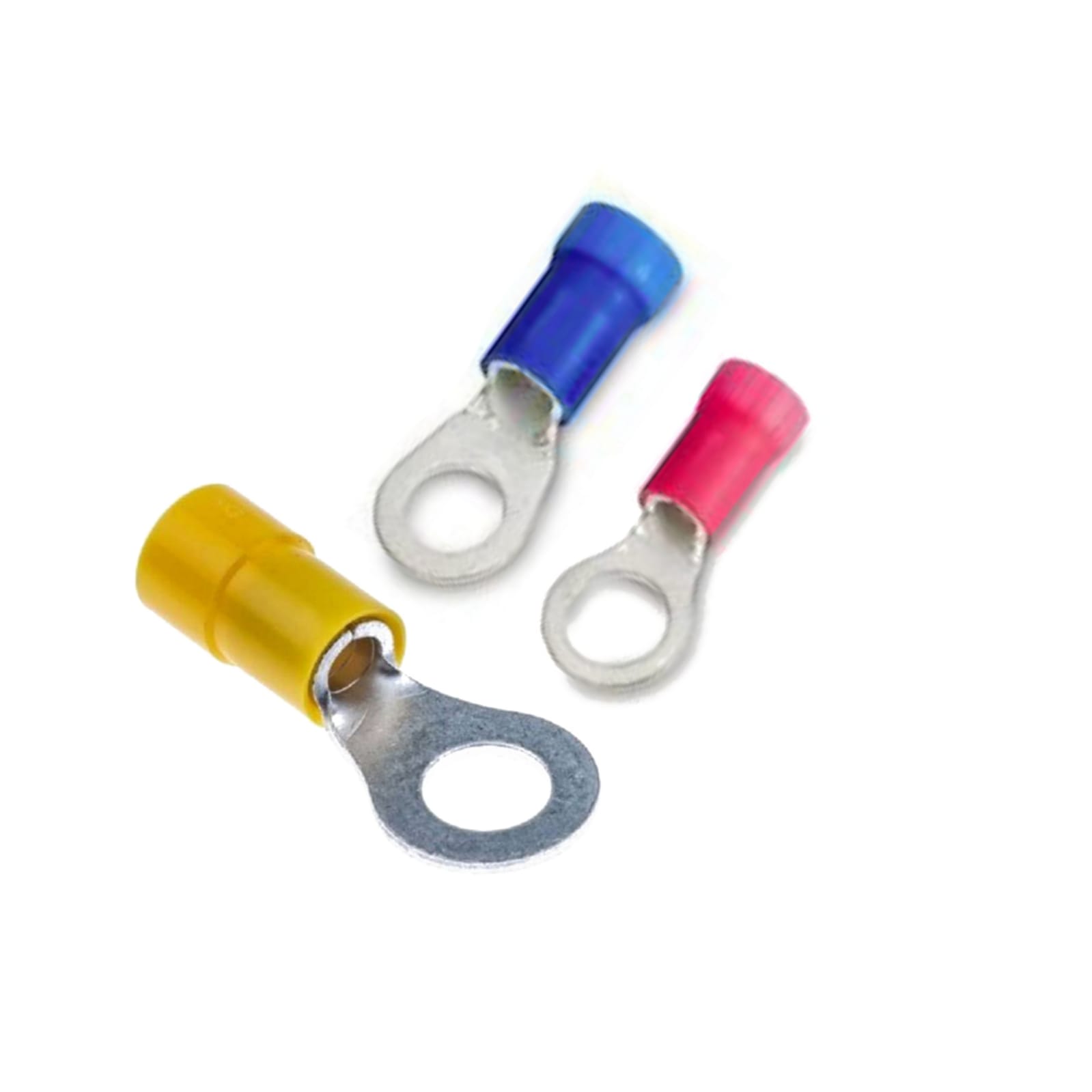50pcs insulated lugs, brass thimble, copper terminal, high quality wire ...