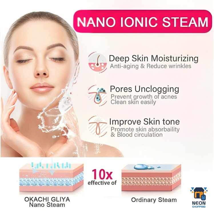 SAFETY SI 02- FACIAL STEAMER - STEAM INHALER FOR BLOCK NOSE & FACIAL ...