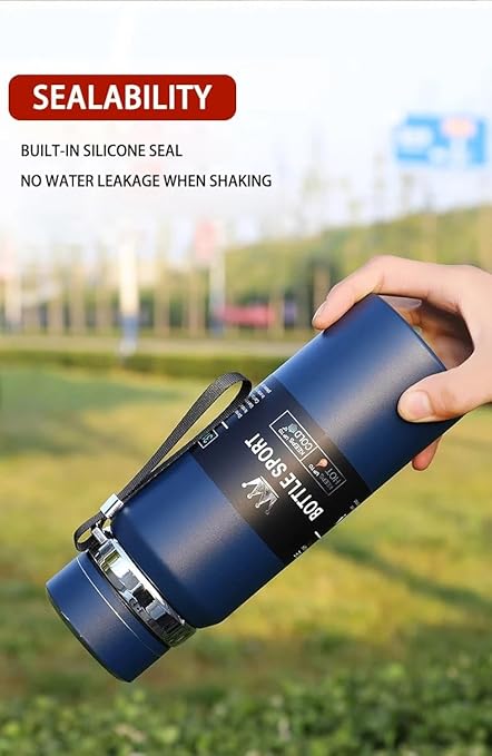 Executive Bottle, Geniune Stainless Steel 1000 ml/800Ml with Lid and ...