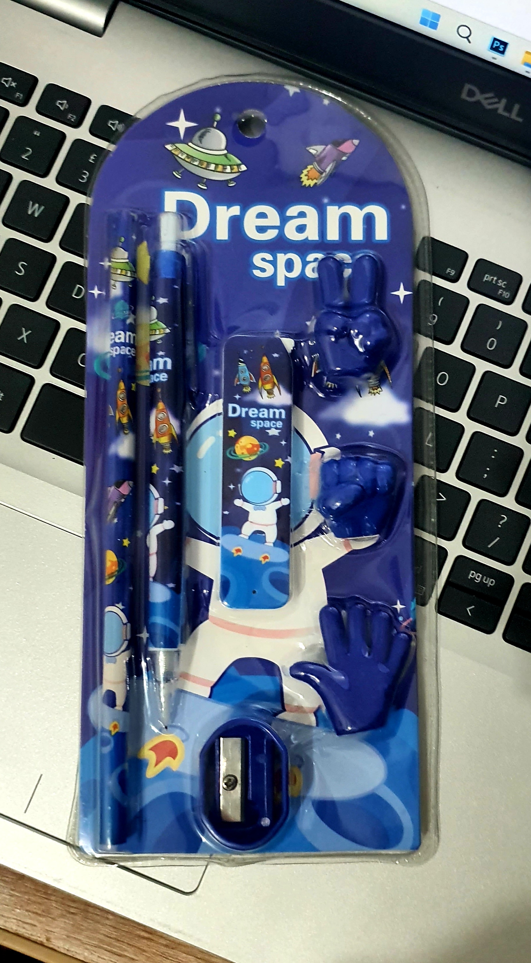 7 in 1 Beautiful Stationery Gift Set for School Children Girls & Boys ...