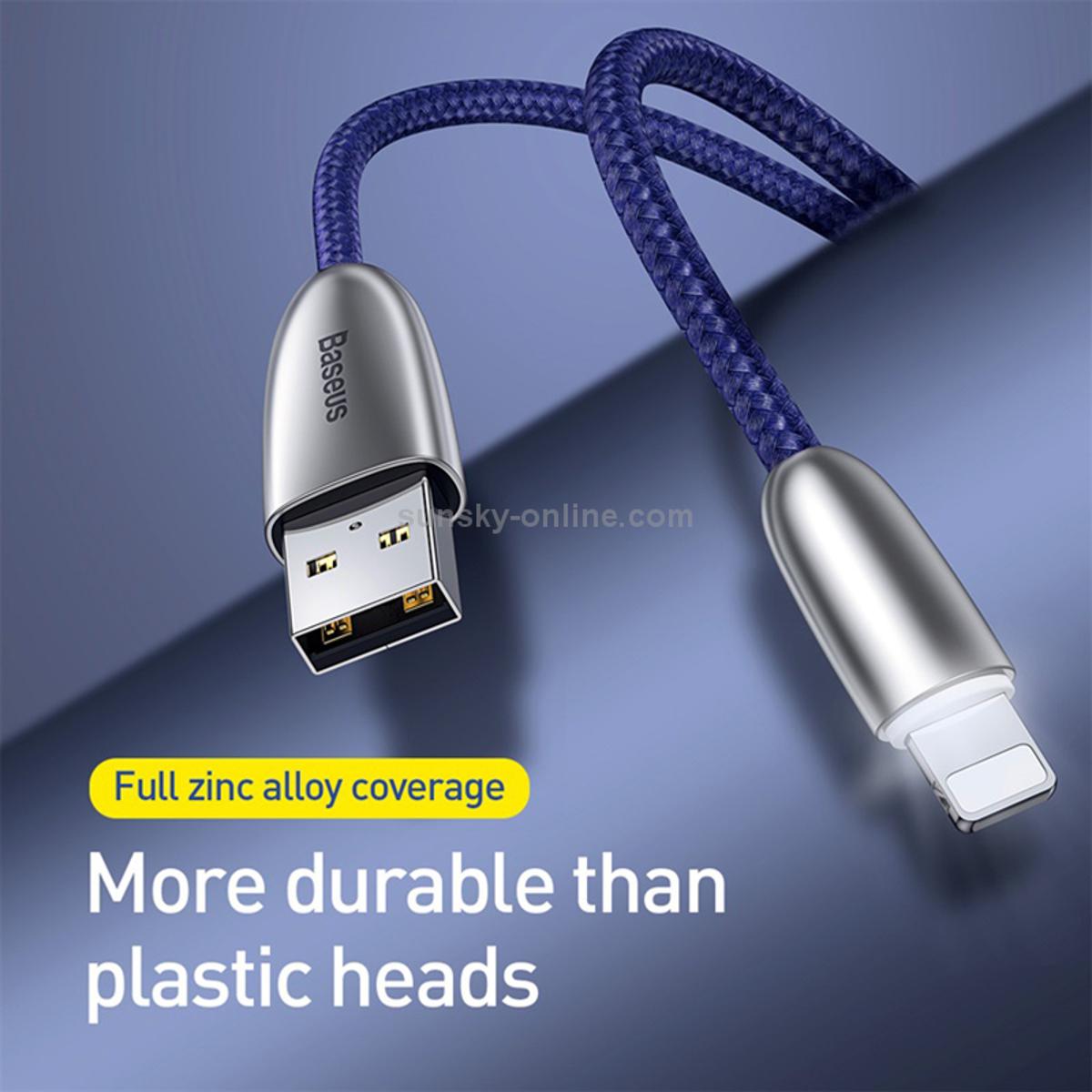 Baseus USB to ip cable 2.4A fast charging cable. | Daraz.pk