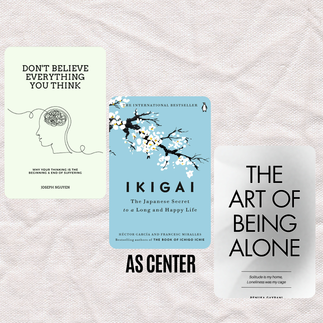 The Art of Being Alone by Renuka Gavrani / Ikigai by Francesc Miralles ...