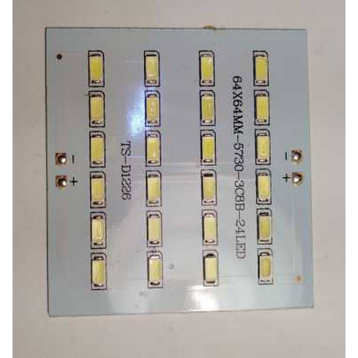 2pcs 12 Volt DC LED White Emitting Diode SMD Light Board - Dimensions ...