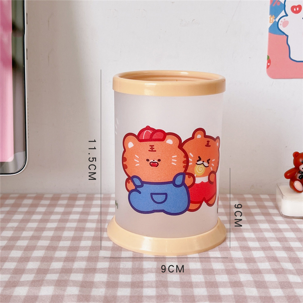 Pen Container Diy Pen Bucket Student Desktop Storage Box Ins Pen ...